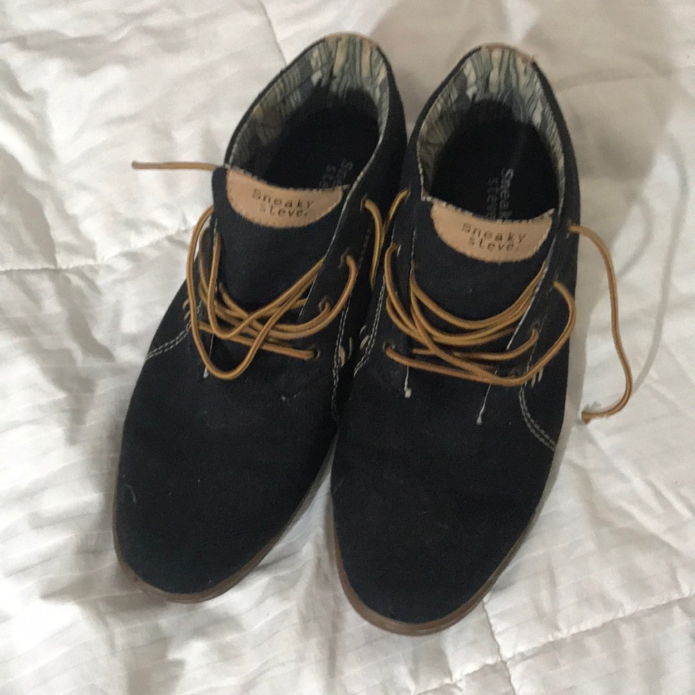 Sneaky Steve Shoes Denim 9.5 - Gem